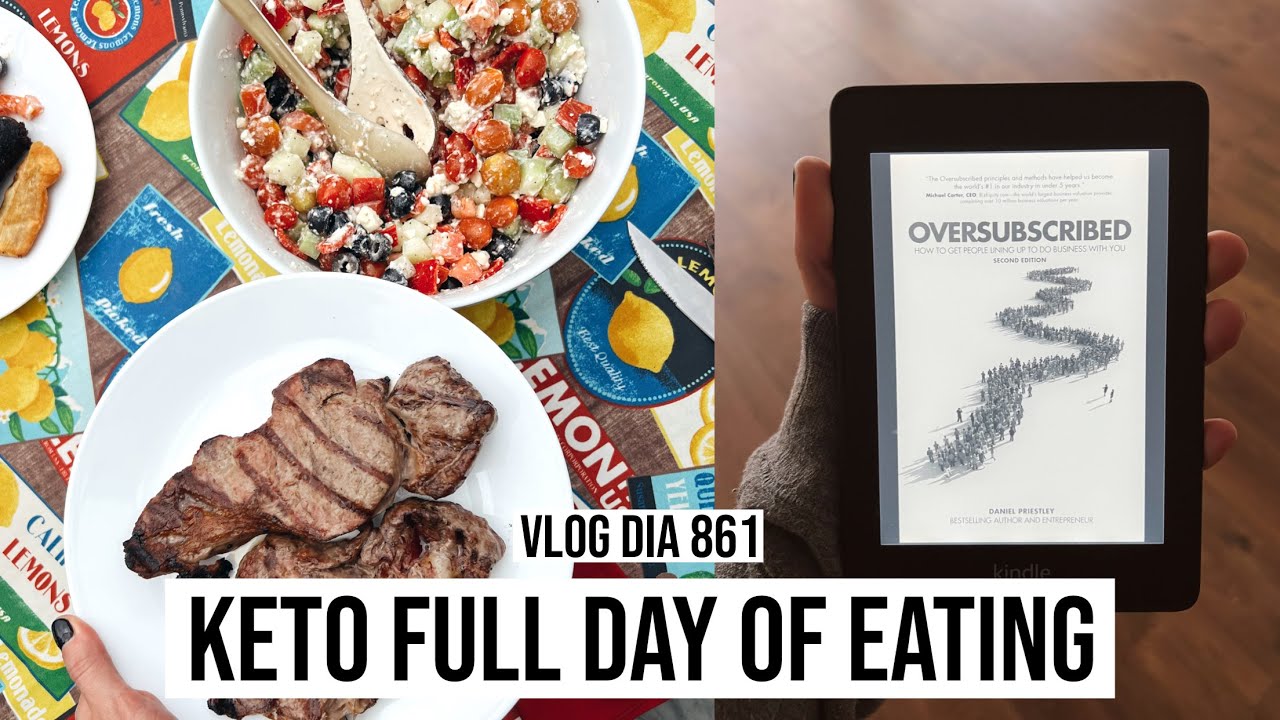 LO QUE COMO EN UN DIA DIETA KETO | LIBRO: OVERSUBSCRIBED | VLOG 861 ...