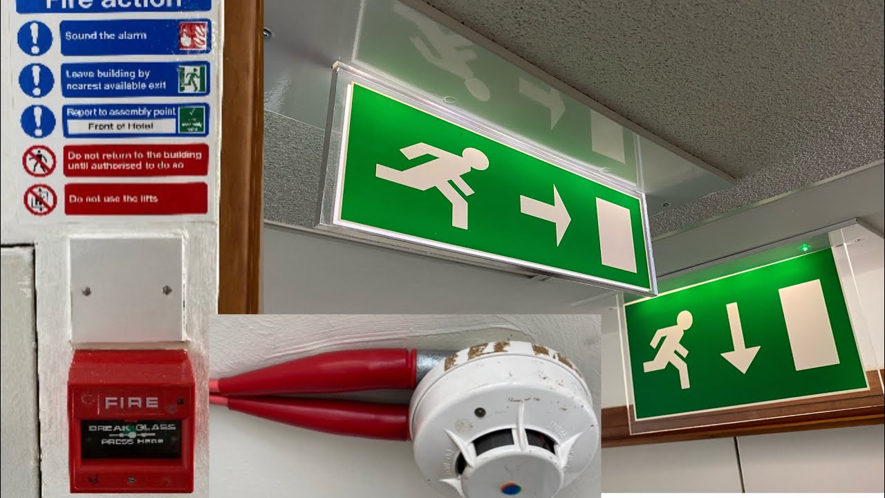 Hotel Fire Safety Equipment in the UK (Fire Alarm, Exit Sign, Fire ...