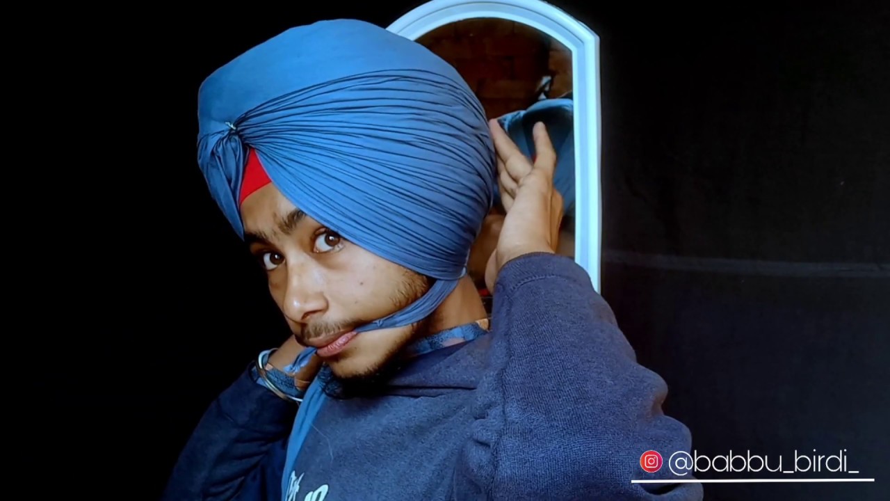 Backside Shape Wattan wali pagg Step by Step | Turban Tutorial | With ...