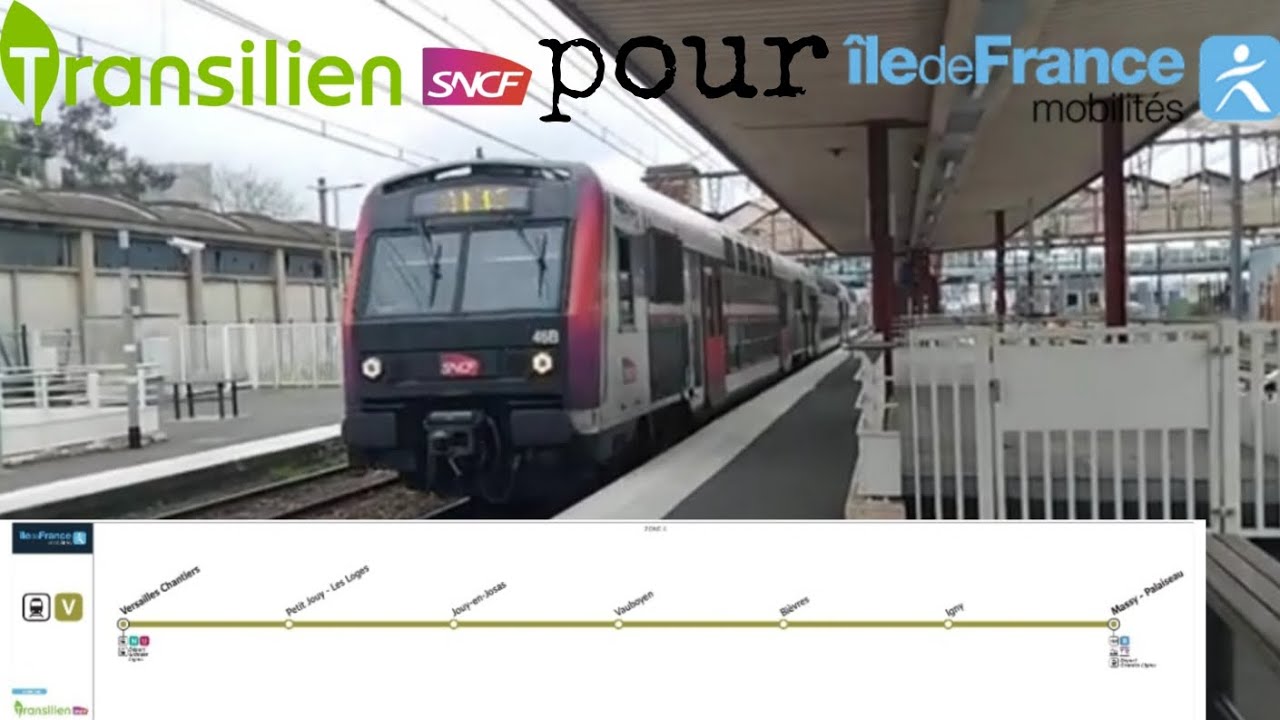 Voyage sur le Transilien V en entier, mission CIME (16 avril 2025 ...