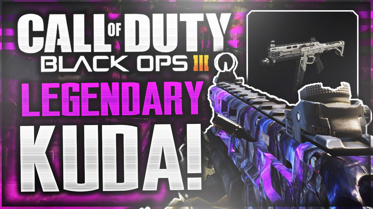 LEGENDARY KUDA In BLACK OPS 3! 5 LEGENDARY ATTACHMENTS! "Kuda ...