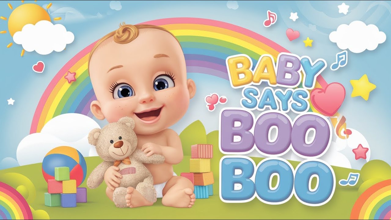 Baby Says Boo Boo | Fun Boo Boo Songs for Kids | Nursery Rhymes - YouTube