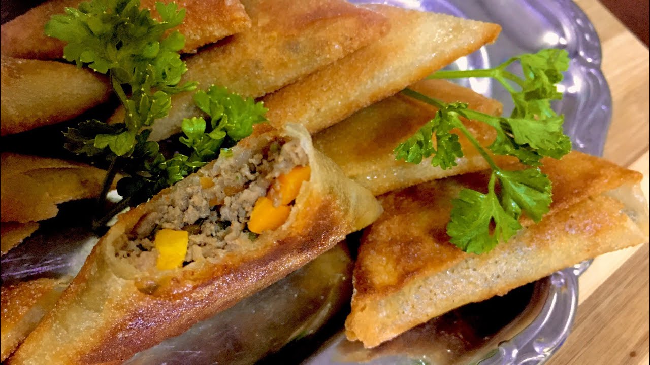 Samoussa à la viande hachée - YouTube