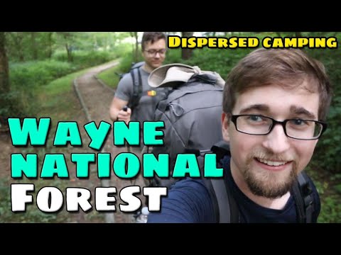 Wayne National Forest - dispersed camping with bushcraft projects - YouTube