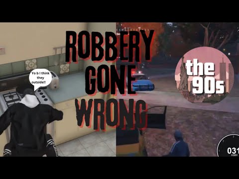 I WENT TO ROB HOUSES AND THIS HAPPEN !!! BIG POLICE CHASE ! 90S ...