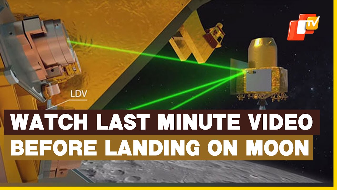ISRO Shares New Video, Watch Moon Images Captured By Lander Imager ...