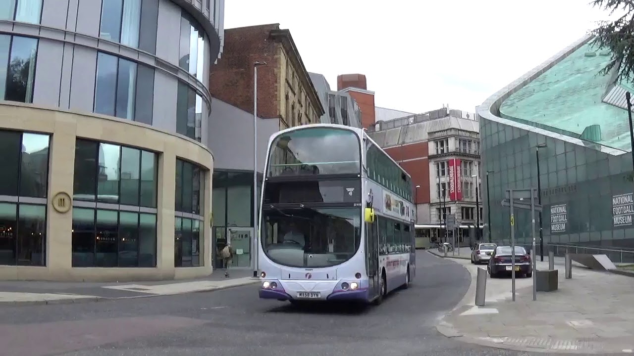 First Bus Service Manchester Transport & Travel England UK - YouTube