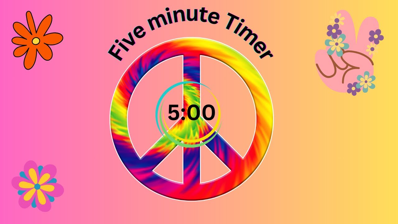 Peace Sign 5minute timer - YouTube