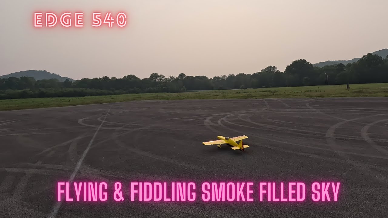 TOWER HOBBIES EDGE 540 RC AIRPLANE ELECTRIC INSTEAD OF A GLOW ENGINE ...