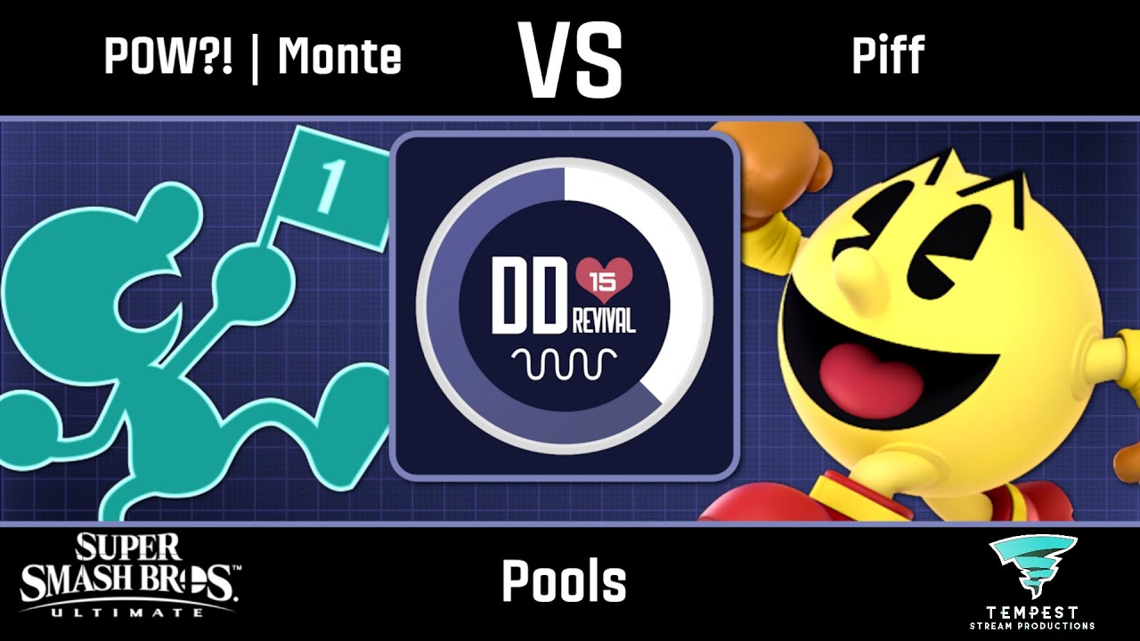 POW?! | Monte (Game & Watch) vs Piff (Pac-Man) - Ultimate Pools - DD15 ...