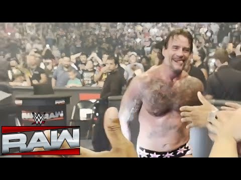 CM Punk's off air celebration with his family ! Punk doing AJ Lee's skipping with the WWE Title 
