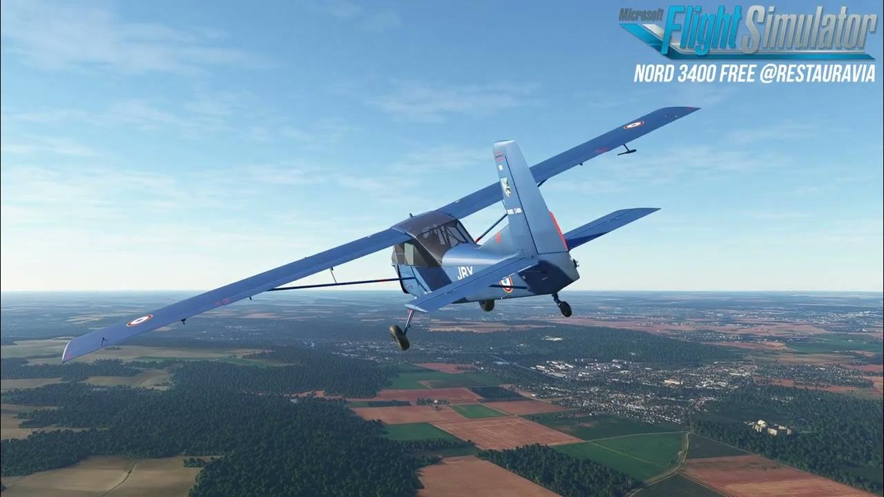 Microsoft Flight Simulator 2020 Free Nord 3400 - Another look - YouTube