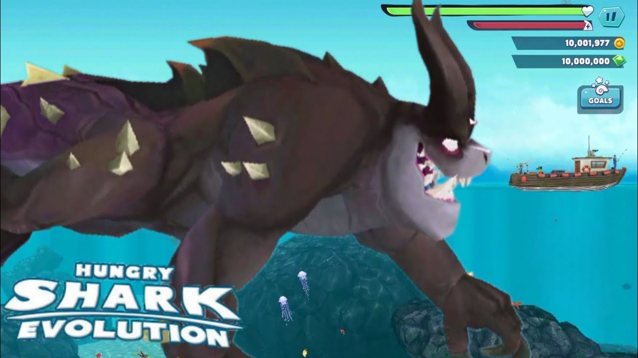 NEW GIANT BEHELLMOTH UNLOCKED - HUNGRY SHARK EVOLUTION NEW UPDATE ...