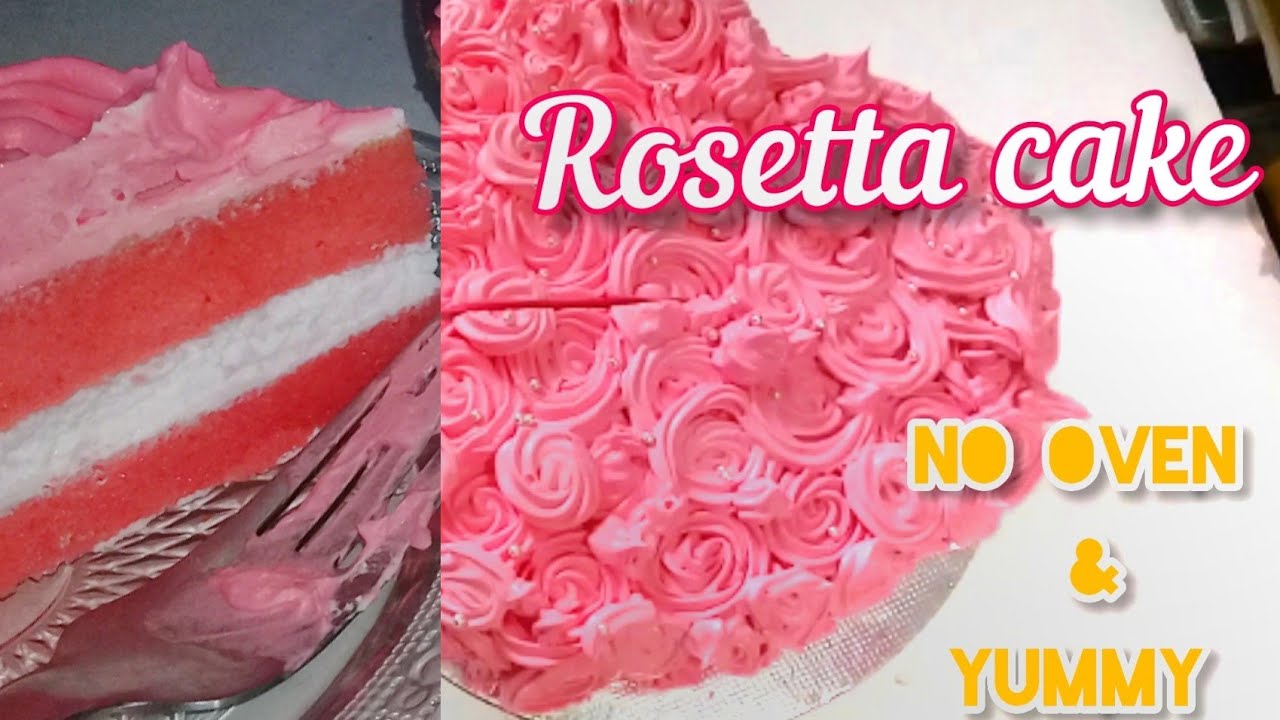 ROSETTA CAKE🍰 | Yummy yummy😋 - YouTube