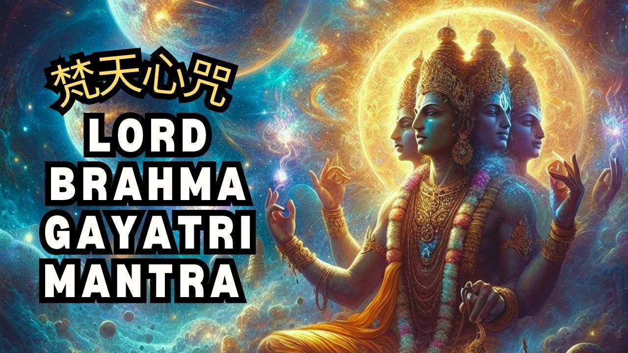 Lord Brahma Gayatri Mantra l 梵天 (創造之神) 心咒 l Brahma in Motion ...