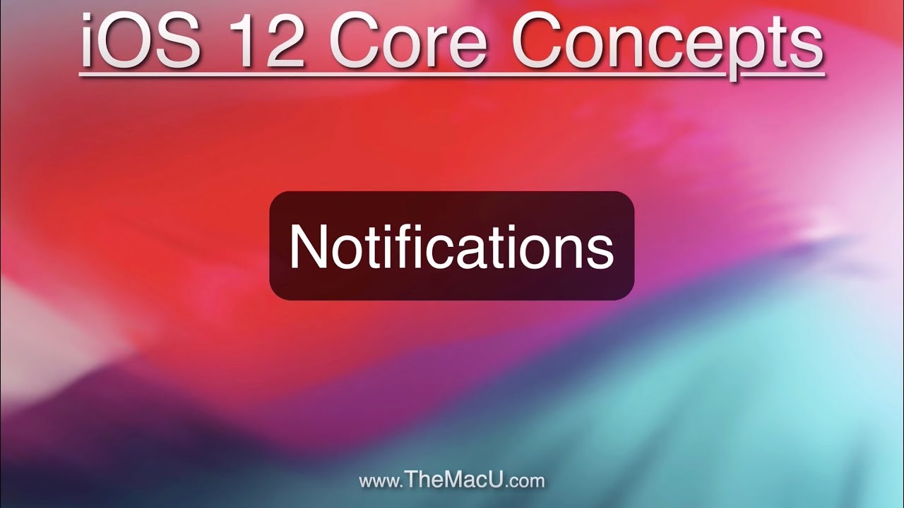 iOS 12 Tutorial: Notifications & Notification Management - YouTube