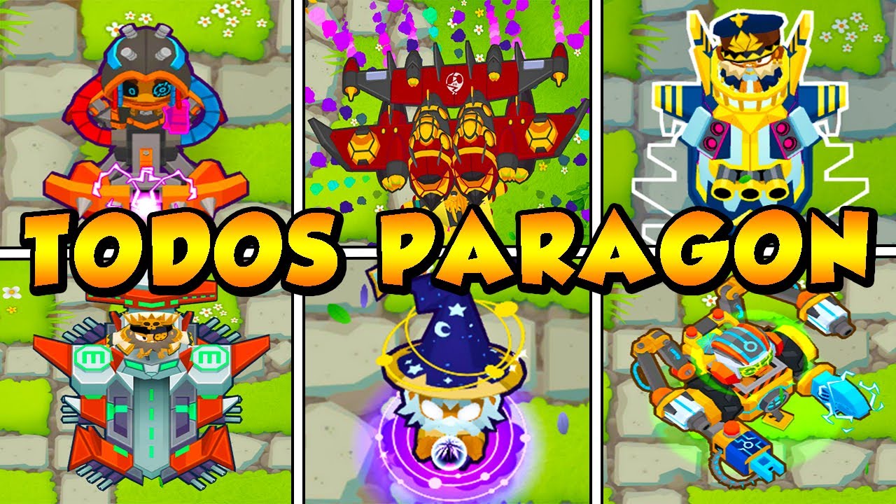 REVELANDO TODOS OS PARAGONS E DESCOBRI QUAL O MAIS FORTE NO BLOONS TD 6 ...