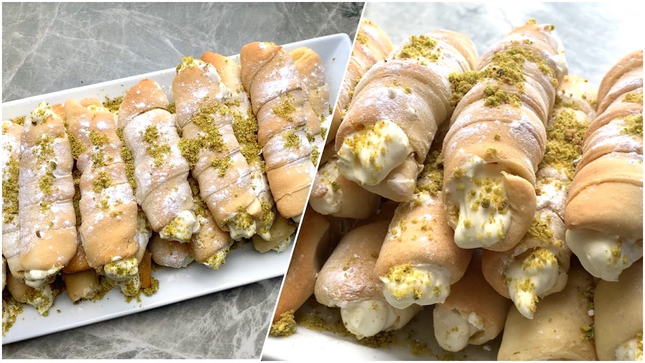 CREAM ROLL WITH HOMEMADE DOUGH| HOW TO MAKE CREAM ROLLS AT HOME (QUICK ...