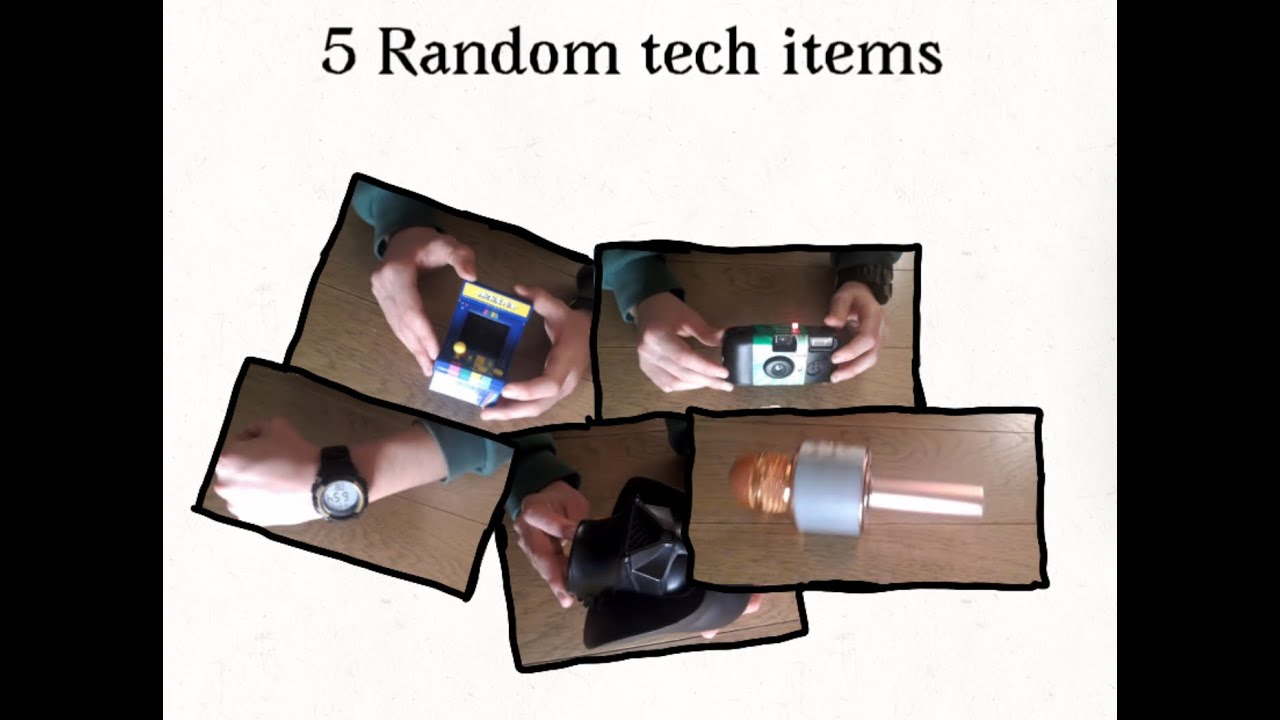 5 Random tech items - YouTube