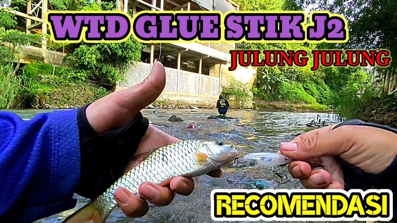 TES UMPAN WTD GLUE STIK JJ JULUNG JULUNG HANDMADE AR LURE - YouTube