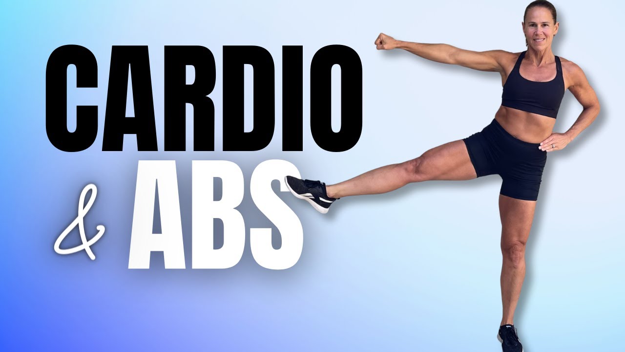 30 MIN Cardio + Ab Workout with Ankle Weights 💦 IGNITE Day 10 - YouTube