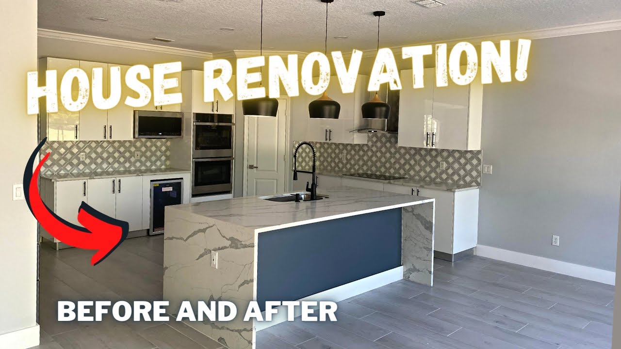 Stunning Modern Home Renovation | Before and After House Tour - YouTube