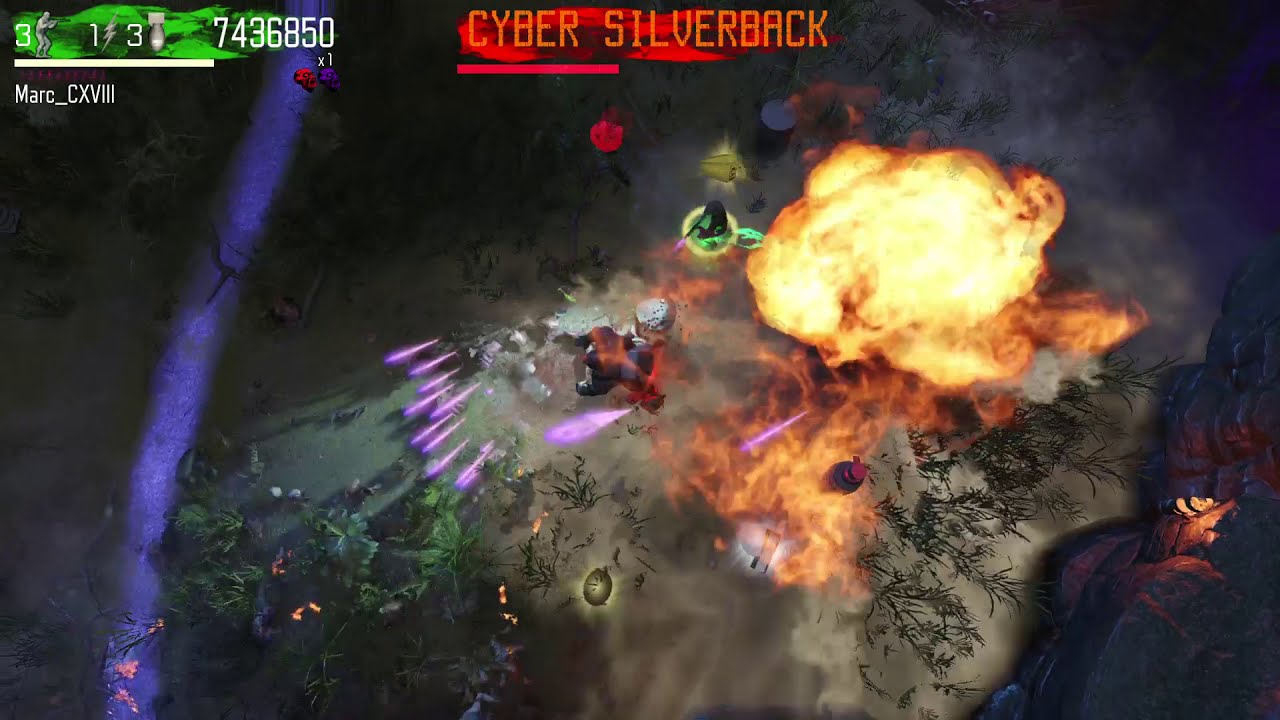 Defeating The Cyber Silverback In Dead Ops Arcade 2 - YouTube
