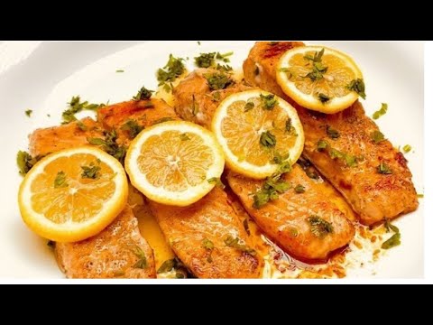 Hiç Bu kadar Lezzetli Bir Balık Yemedim❗Ağızda Eriyen Yumuşacık Limonlu Tereyağlı Somon Balığı