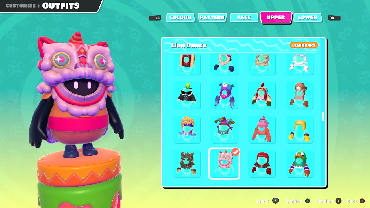 FALL GUYS NEW SKIN LION DANCE - YouTube