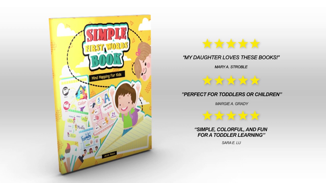 Simple First Words Book - YouTube