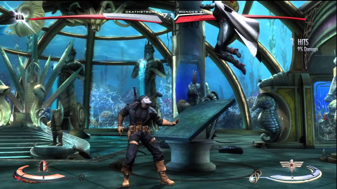 Injustice Gods Among Us: Flashpoint Deathstroke vs. Flashpoint Wonder ...