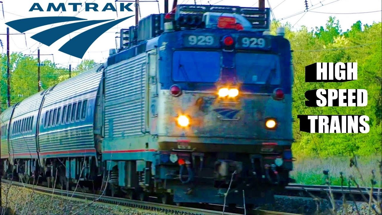 American High Speed Trains (Amtrak's NEC) - YouTube