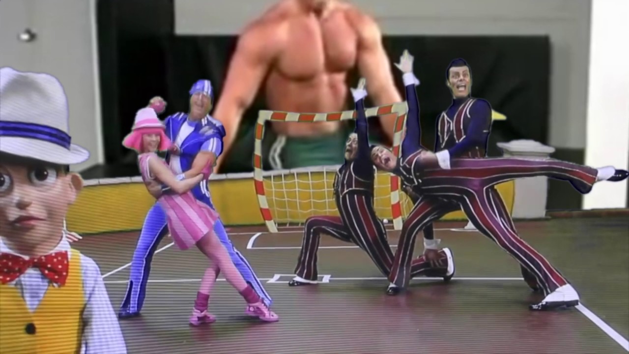 exclusive We are Number One Lazytown BEHIND THE SCENES - YouTube
