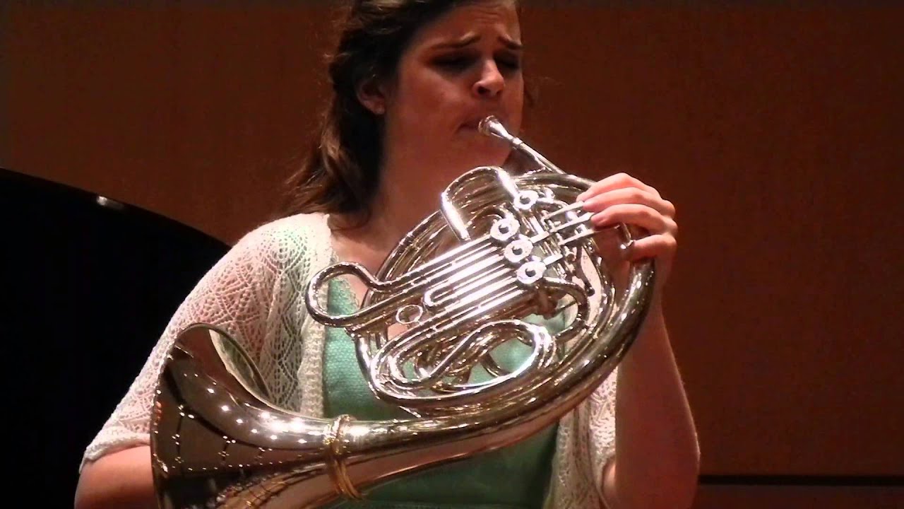 Corinne Cook Senior Recital April 2013 BYU French Horn 13 of 13 - YouTube