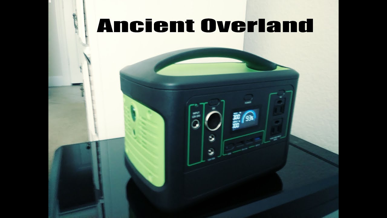 Ancient Overland Solar Setup Review - fridge, power station, solar ...