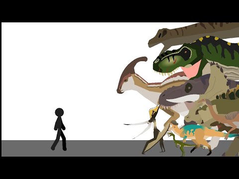 dinosaur vs human (Jurassic park the lost world)