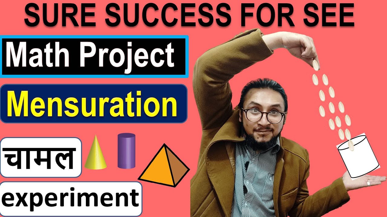 Mathematics || School Project-Volume of Solid with the help of prism ...