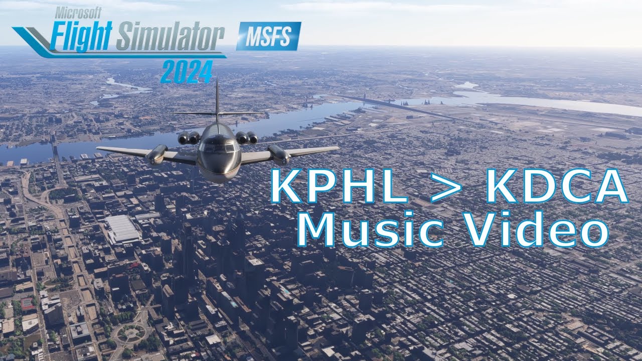 Jet Star - MSFS 2024 (4K) - KPHL - KDCA - YouTube