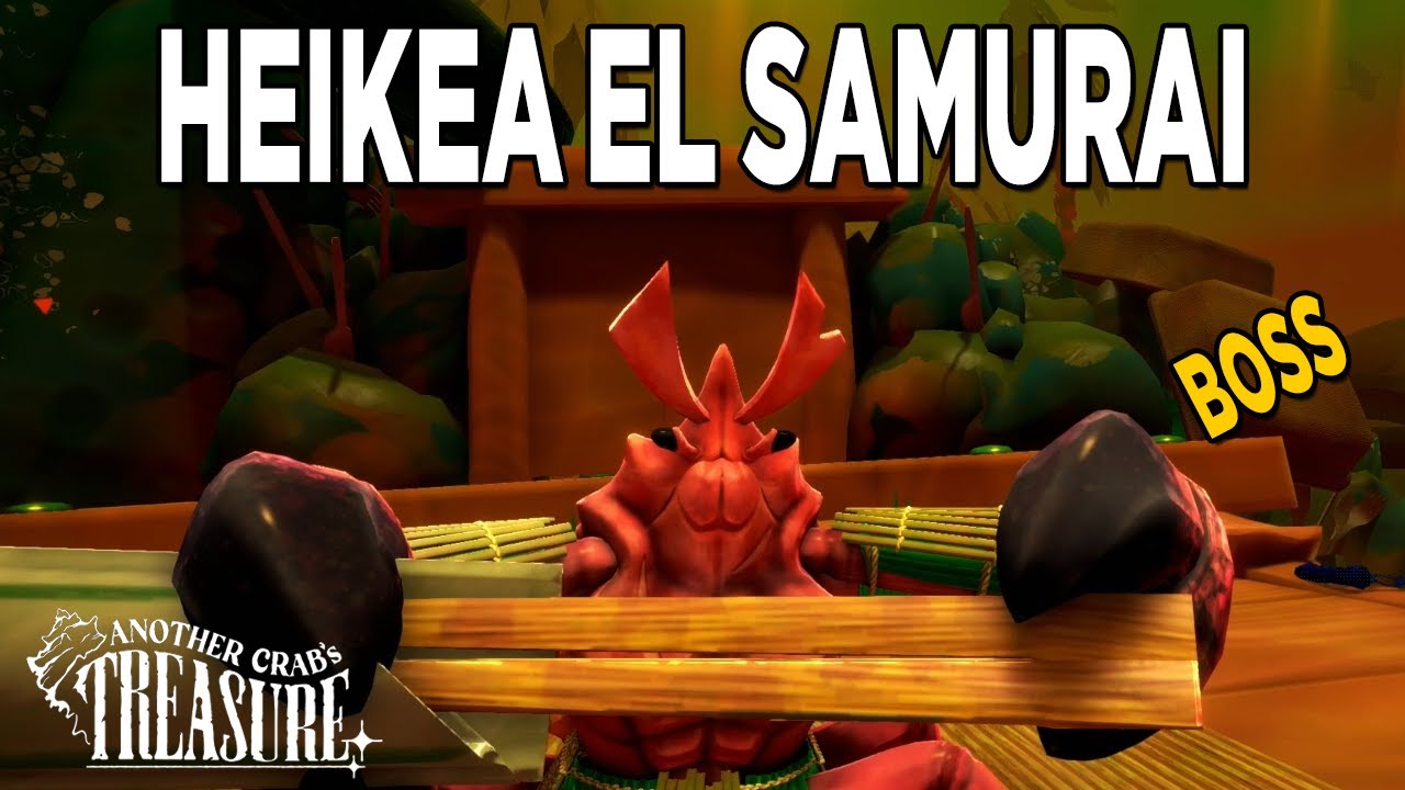 Heikea, Cangrejo Intimidador - Another Crab's Treasure Boss Gameplay ...