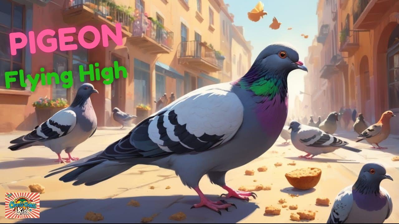 Pigeon Flying High Toddler Song For Kids | Children's Learning Music ...