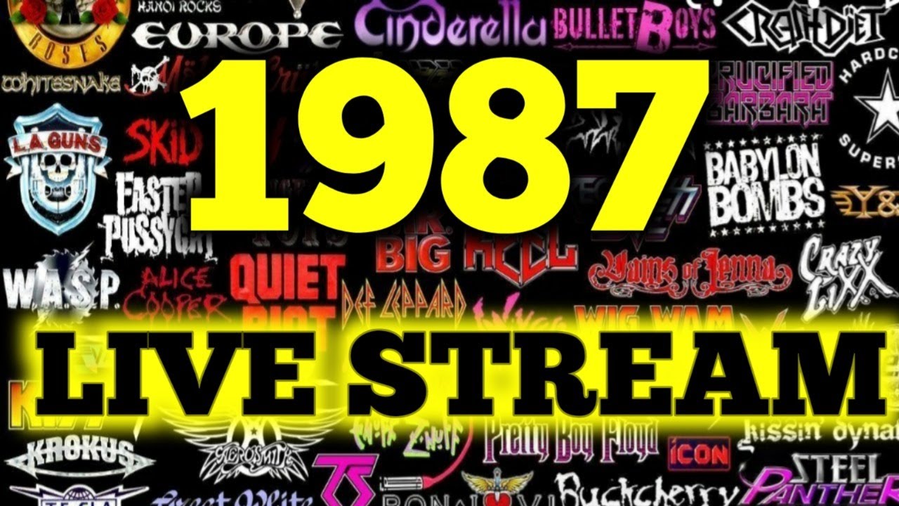1987 - The best rock and metal albums - YouTube