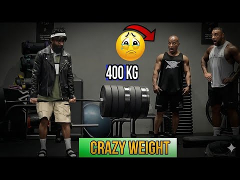 Bodybuilder Think I'm a beginner until I lift the heaviest Weight 400kg 🔥