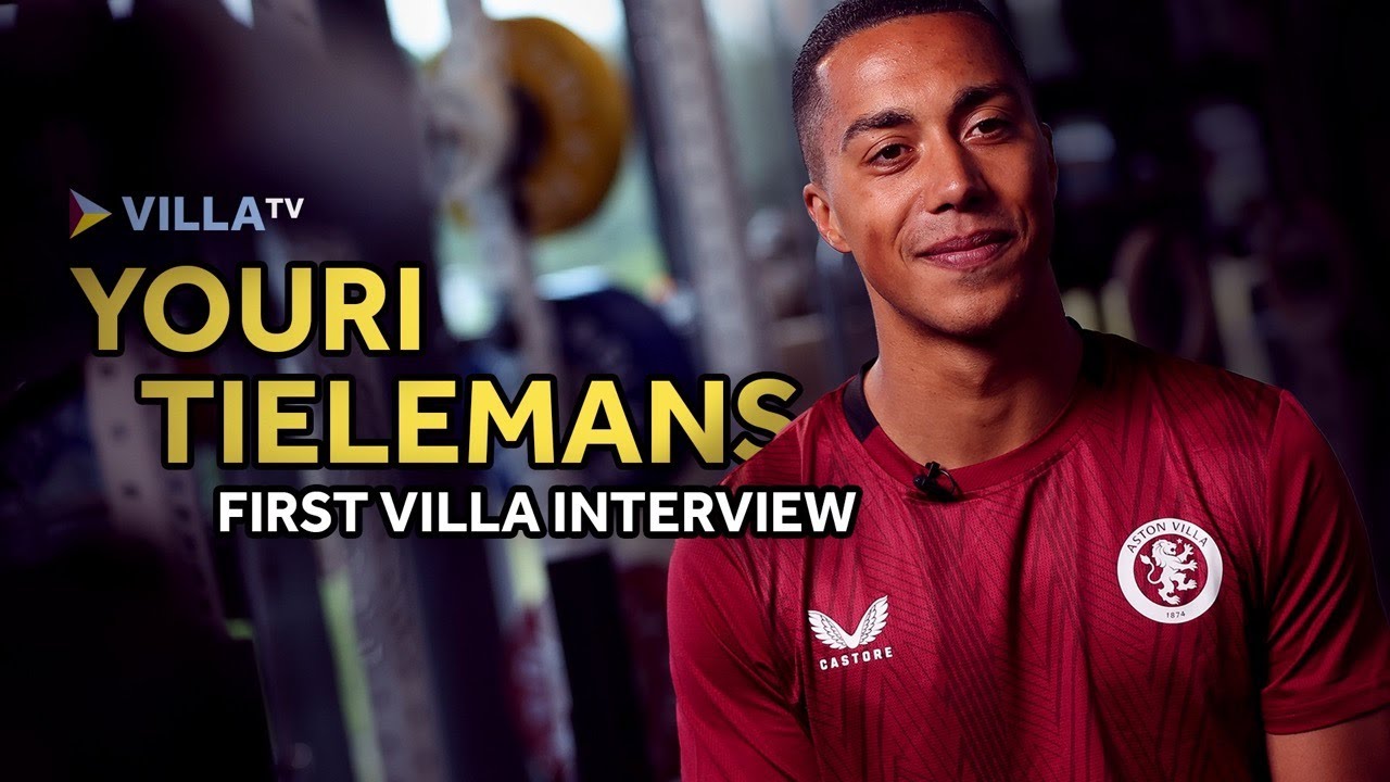 NEW SIGNING | Officially a Villan: Youri Tielemans - YouTube