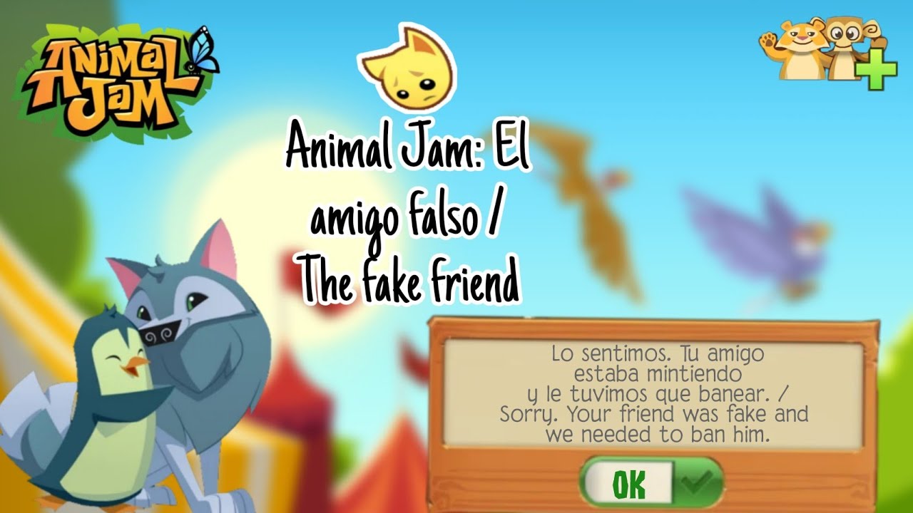 Animal Jam historia triste: El amigo falso / Animal Jam sad story: The ...