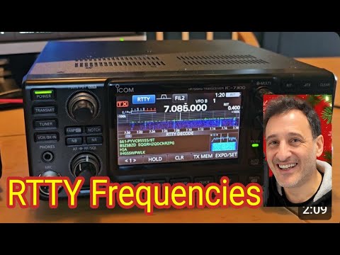 RTTY Frequencies - YouTube