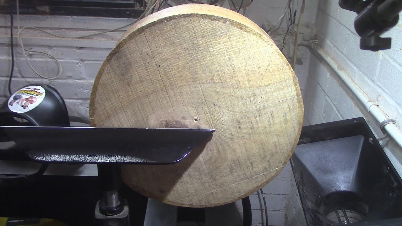 My First Project on the Harvey T-60S Lathe - Monkey Puzzle Bowl - YouTube