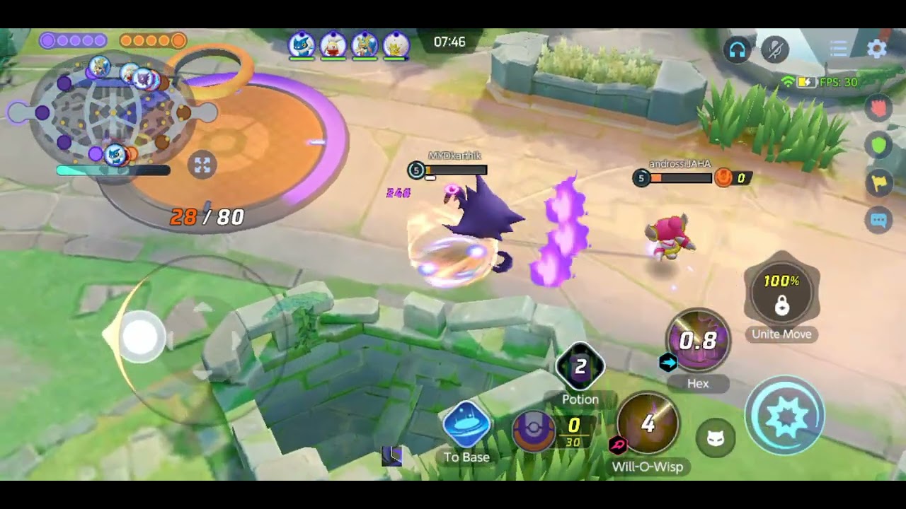 Ez Ranked match with Gengar | Enemy surrender | Pokémon UNITE | MYD ...