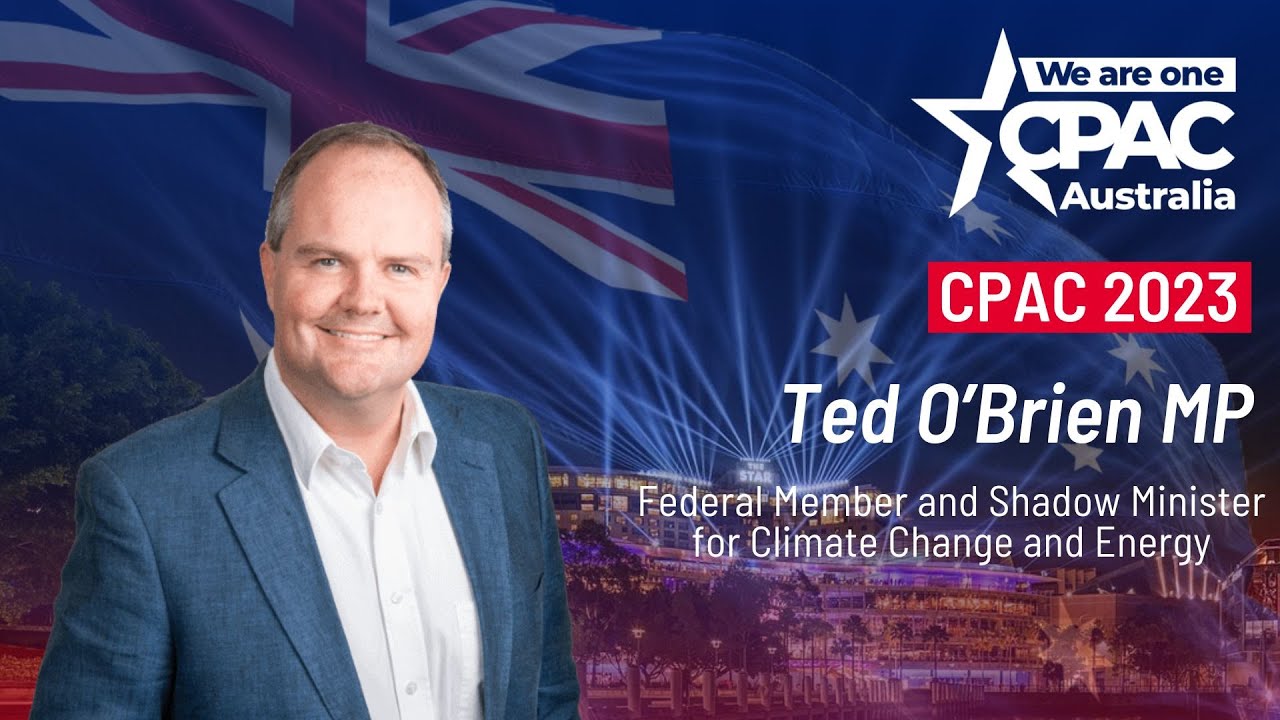 Ted O'Brien MP CPAC 2023 - YouTube