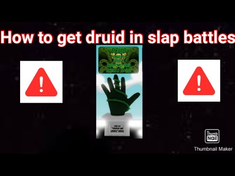 How to get Druid| Slap Battles - YouTube