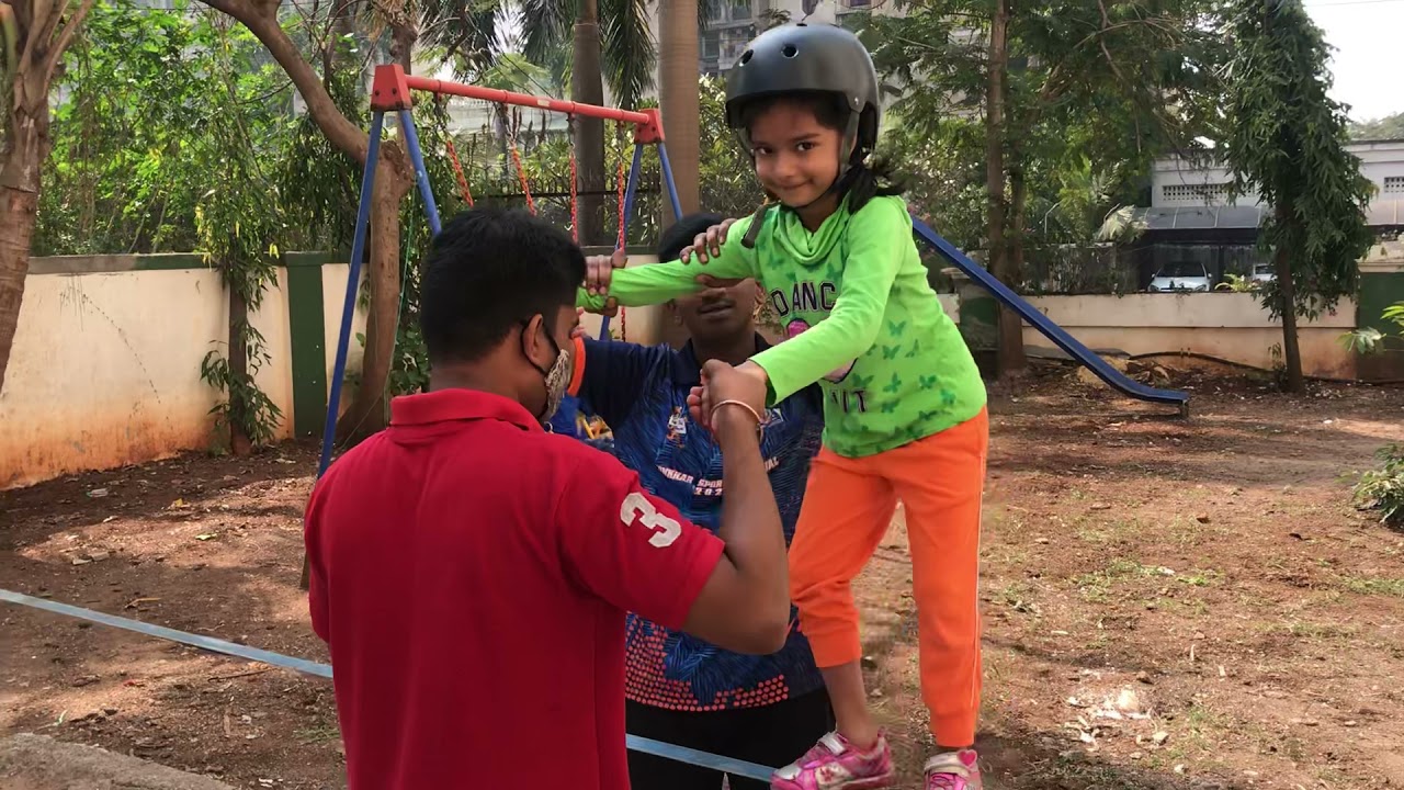 Sumedha 1 week military commando camp - commando balancing - YouTube